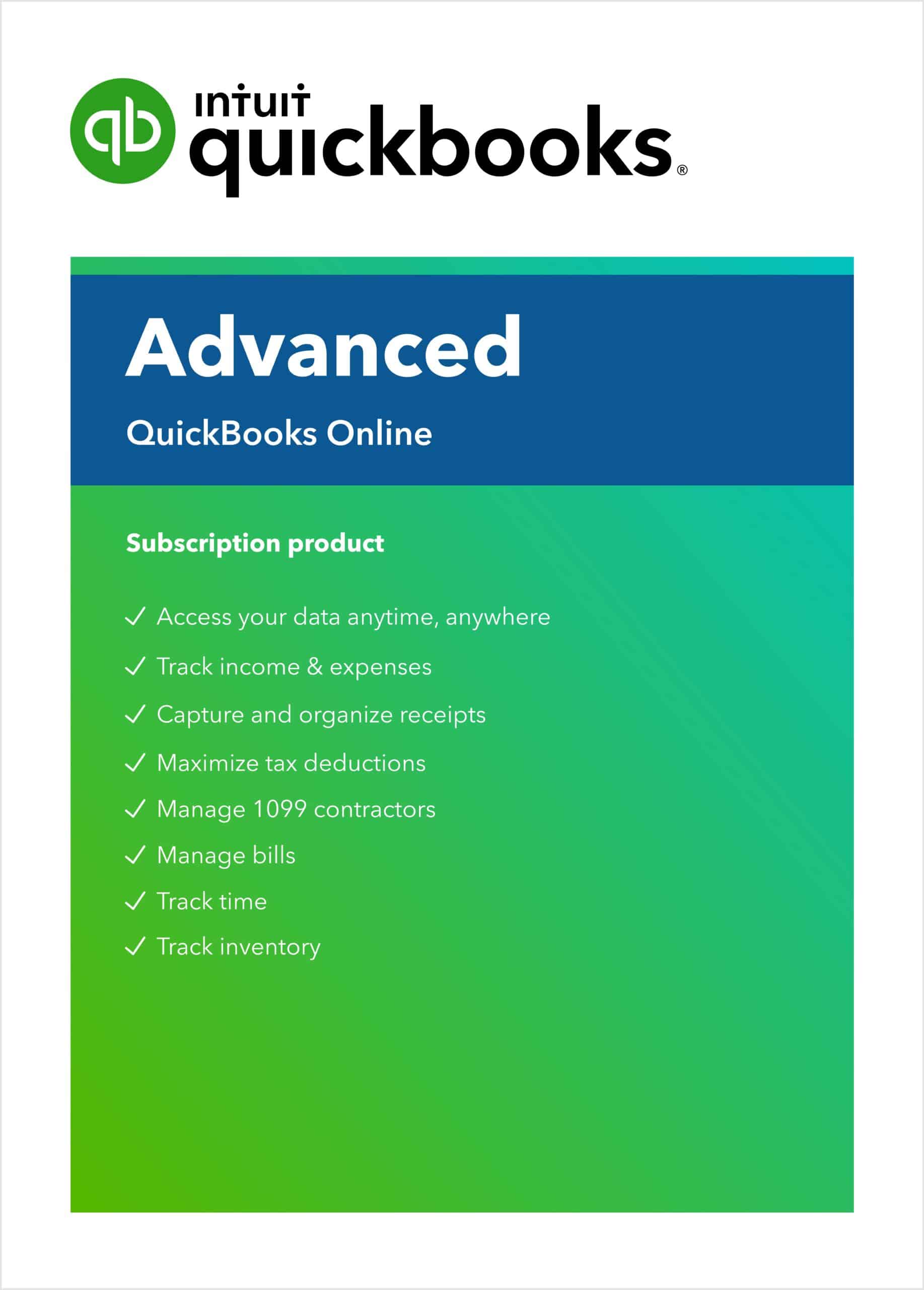 QuickBooks Online Advanced – Premium Features, Lower Cost